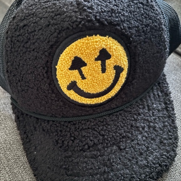 Accessories | Happy Caps Smiley Face Trucker Hat Nwt | Poshmark